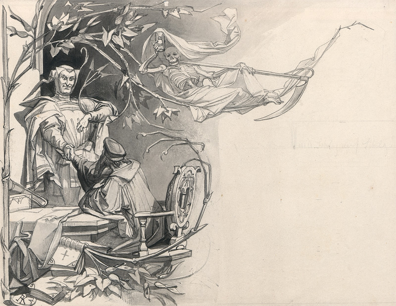 Kreling, August von - Illustr. und Goethe, Johann Wolfgang von – Faust ...