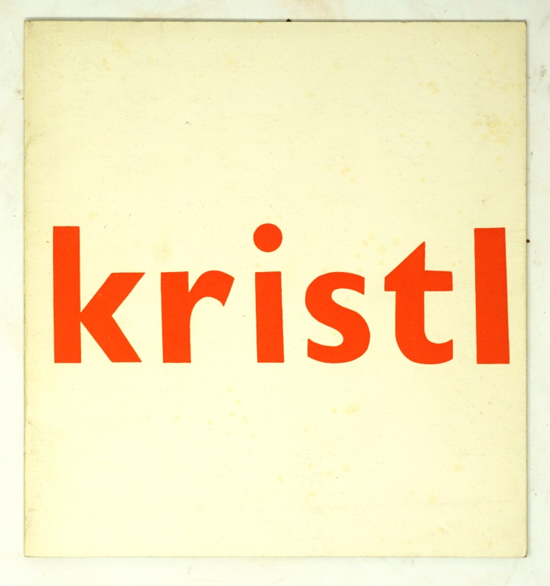 Kristl, Vlado – Galerija Suvremene umjetnosti - Zagreb 1962
