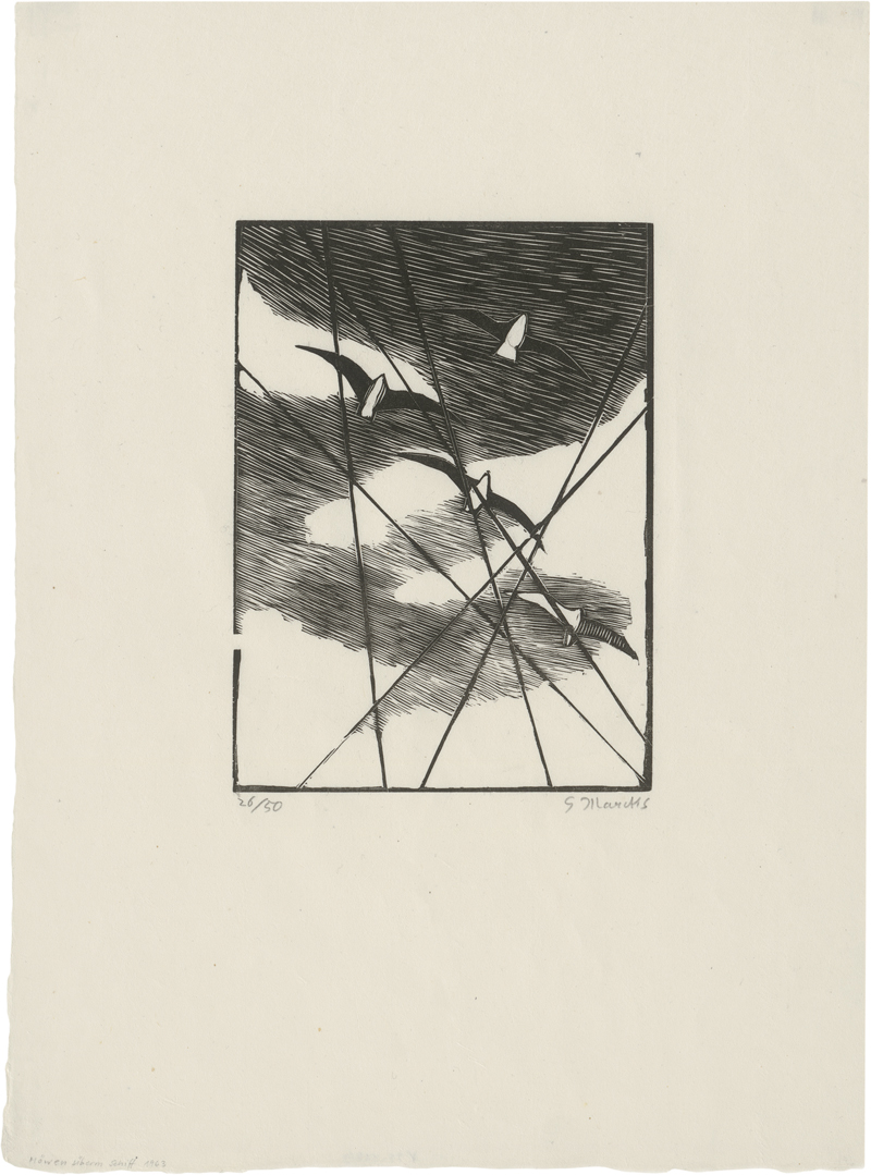 Marcks, Gerhard – Vier Holzschnitte